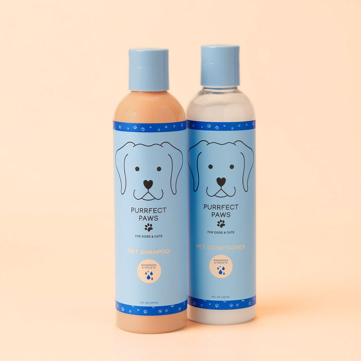 Pet Shampoo & Conditioner Sets | Purrfect Paws Dog and Cat Bath Kits