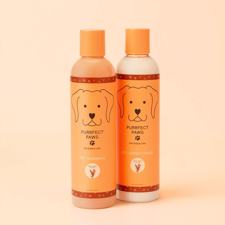Pet Shampoo & Conditioner Sets | Purrfect Paws Dog and Cat Bath Kits